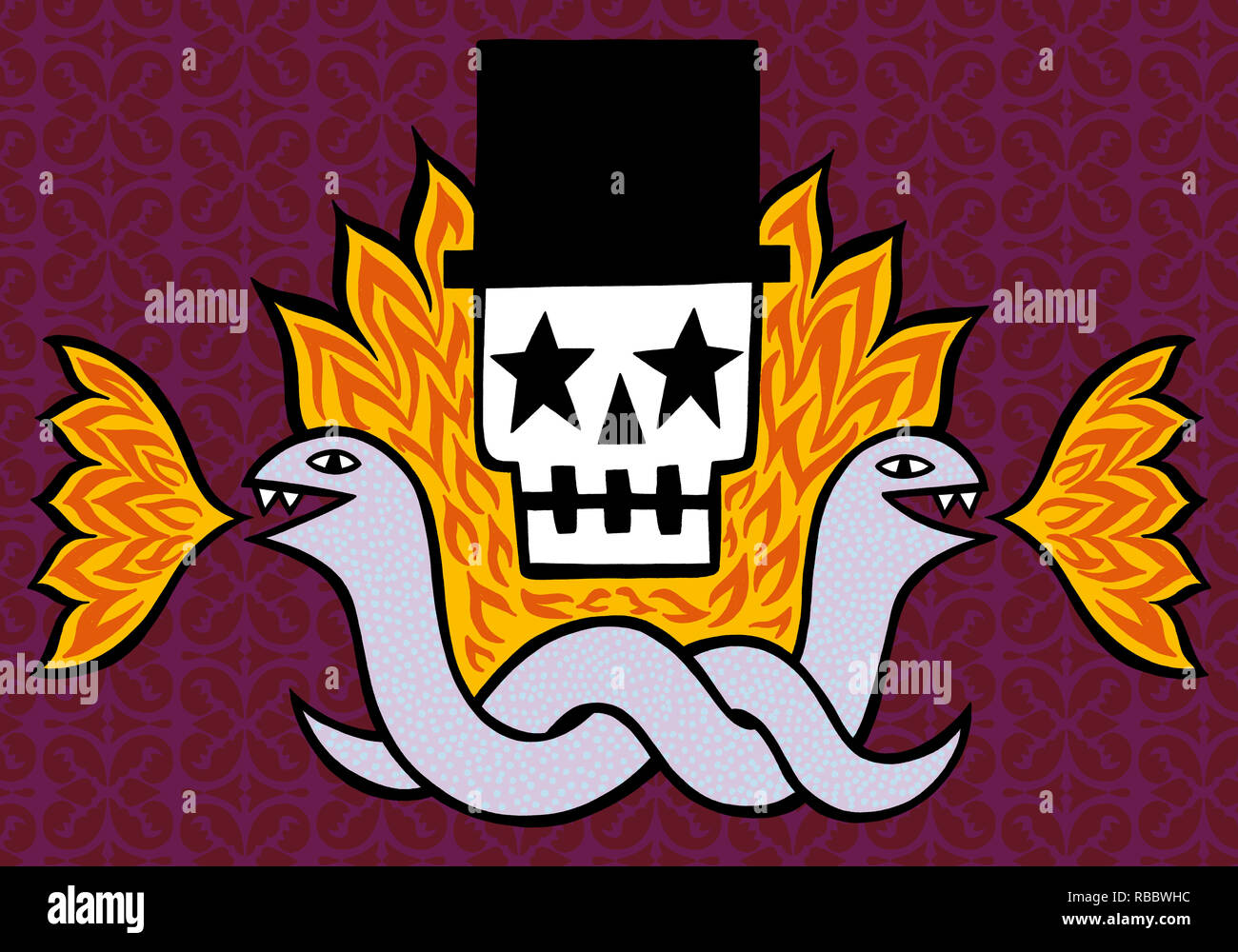 Fire snakes hi-res stock photography and images - Alamy