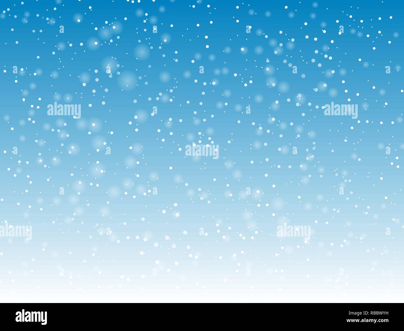 Falling snow background. Holiday landscape with snowfall. Vector ...