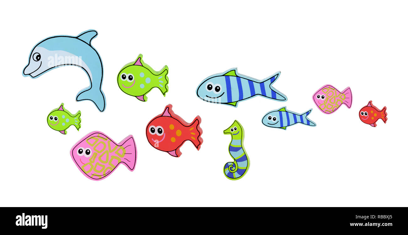 Sea creatures Cut Out Stock Images & Pictures - Alamy