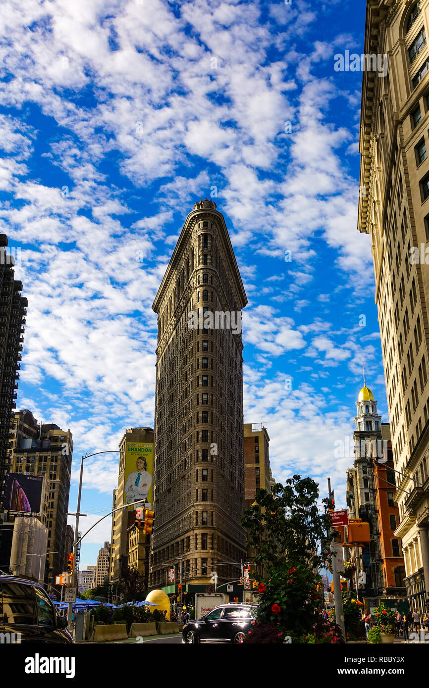 Flat Iron Building Stock Photo - Alamy