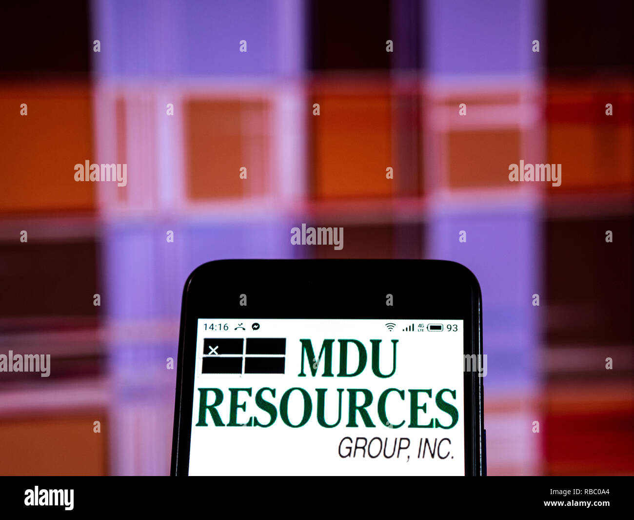 Mdu business company logo hi-res stock photography and images - Alamy