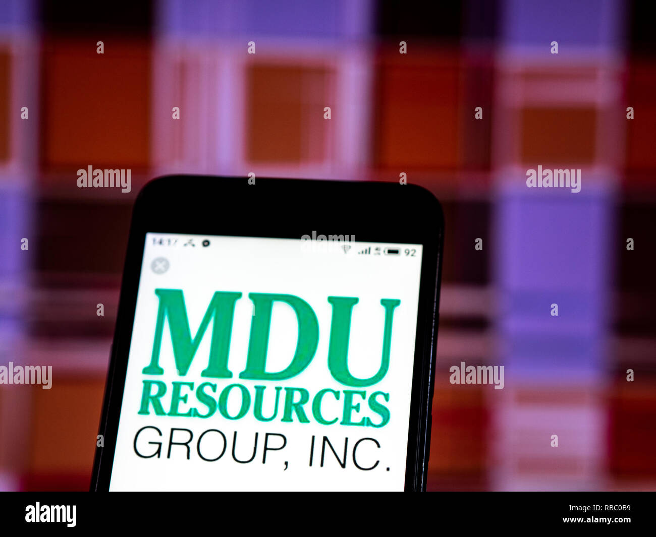 Mdu business company logo hi-res stock photography and images - Alamy