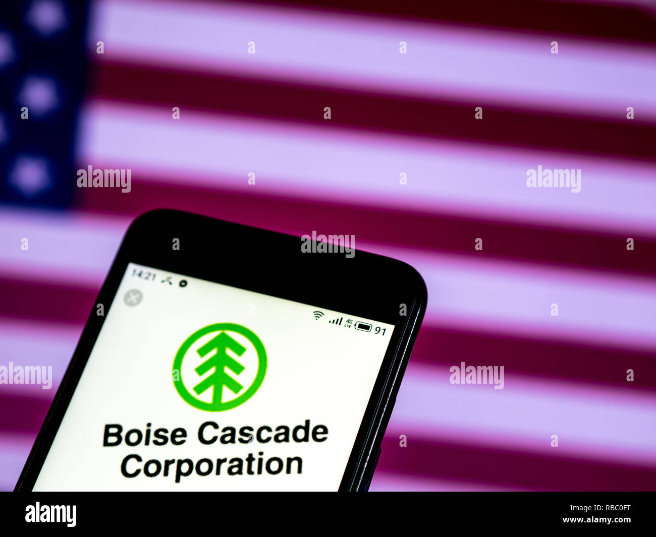 Boise cascade logo hi-res stock photography and images - Alamy