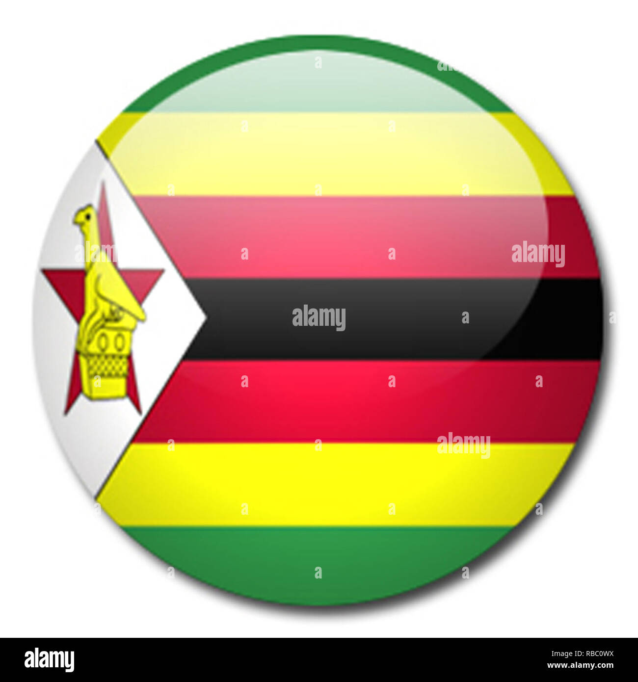 Usa zimbabwe flag hi-res stock photography and images - Alamy
