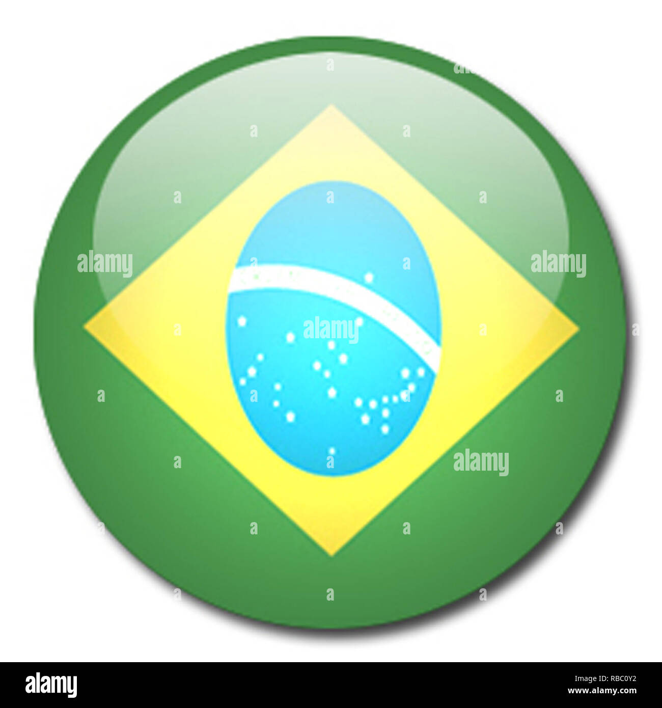 Brazillian flag hi-res stock photography and images - Alamy