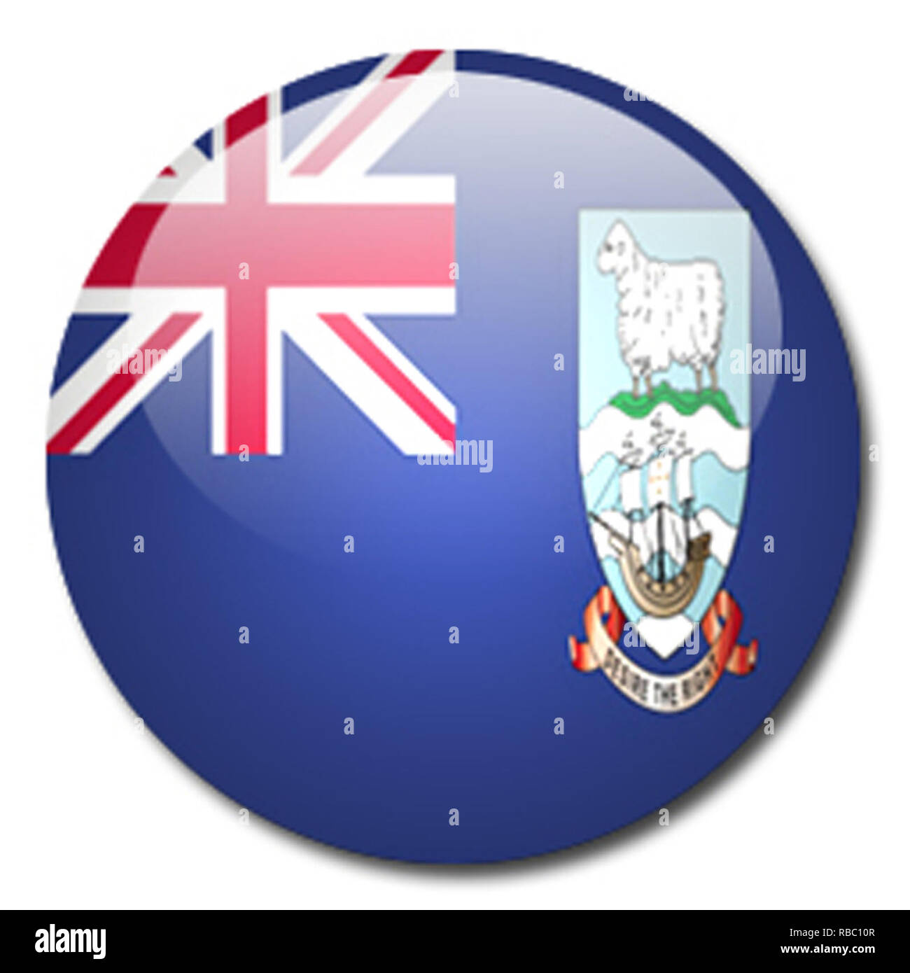Falkland Islands Map High Resolution Stock Photography and Images - Alamy
