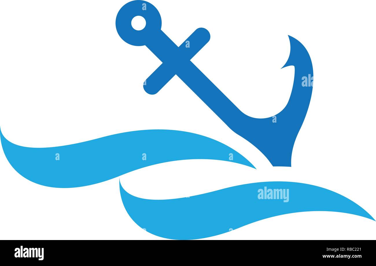 Anchor graphic design template vector illustration isolated Stock ...