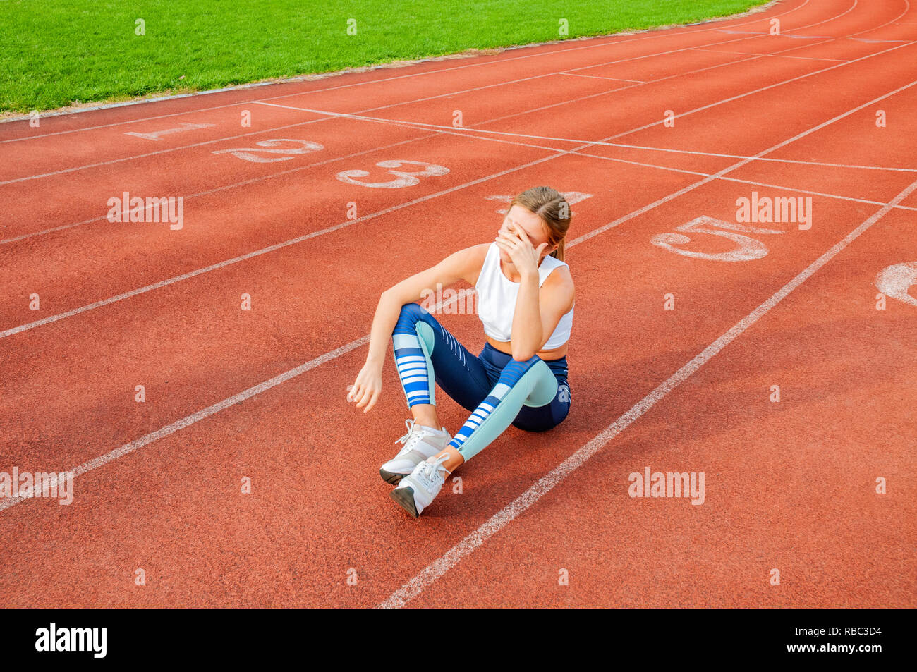 Relaxing after a day at the track hi-res stock photography and images ...
