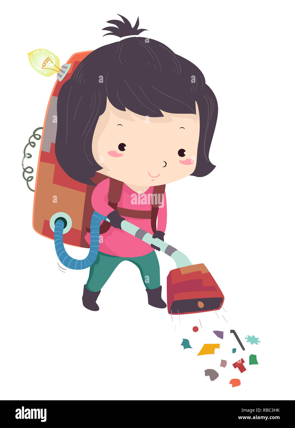 Vacuum Cleaner Cartoon High Resolution Stock Photography and Images - Alamy