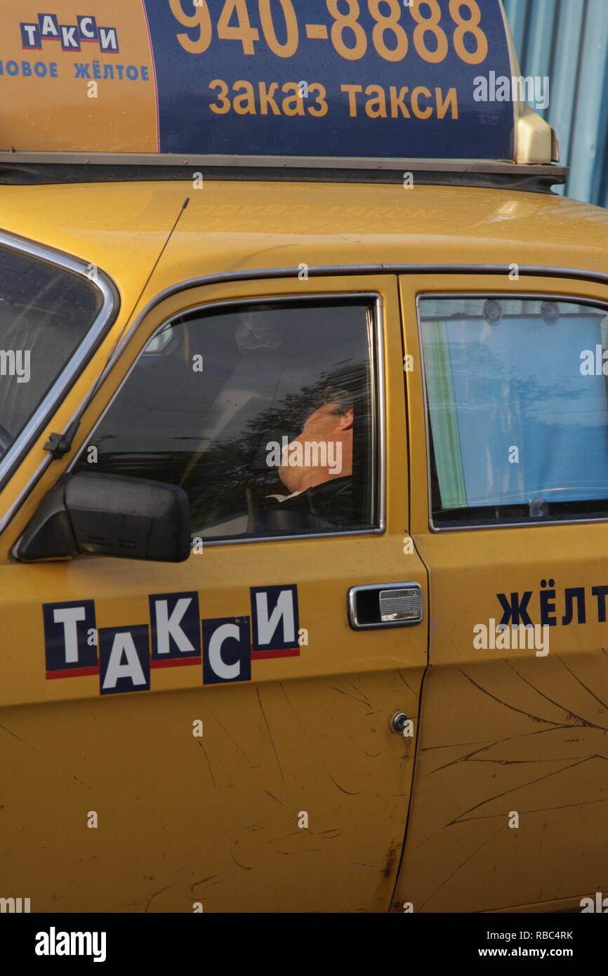 Russian Taxi Driver High Resolution Stock Photography and Images - Alamy
