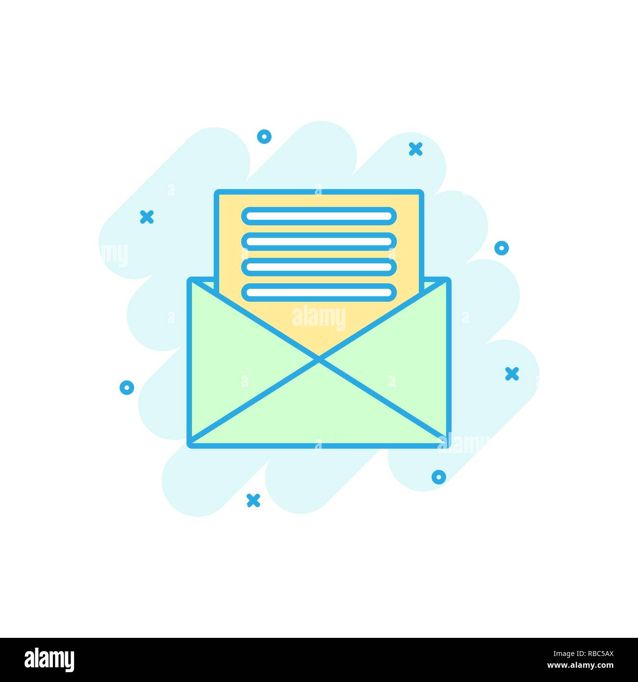 Email Icon Cartoon