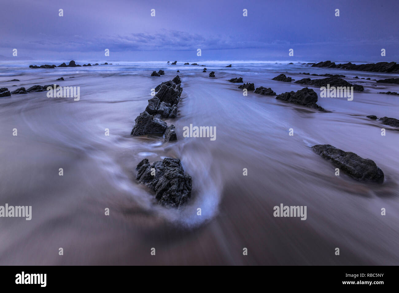 Barrika beach hi-res stock photography and images - Alamy