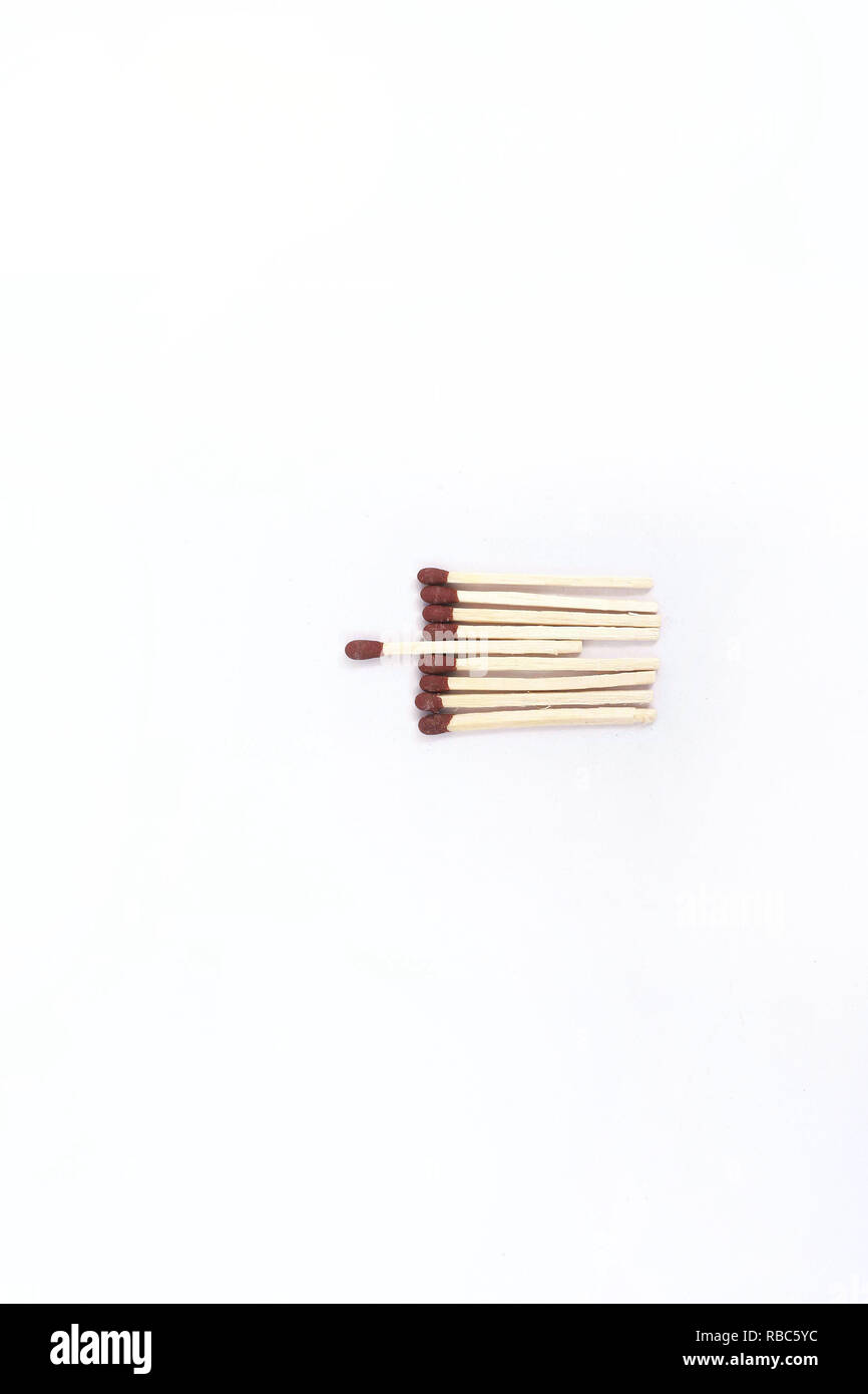 Match head matches fire lighting hi-res stock photography and images ...