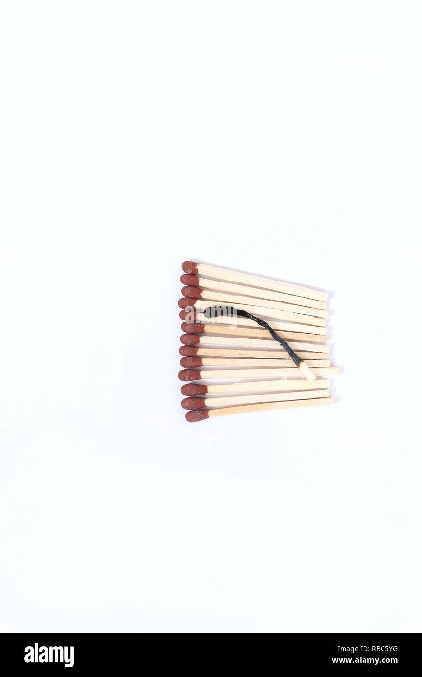 Burnt matches hi-res stock photography and images - Alamy