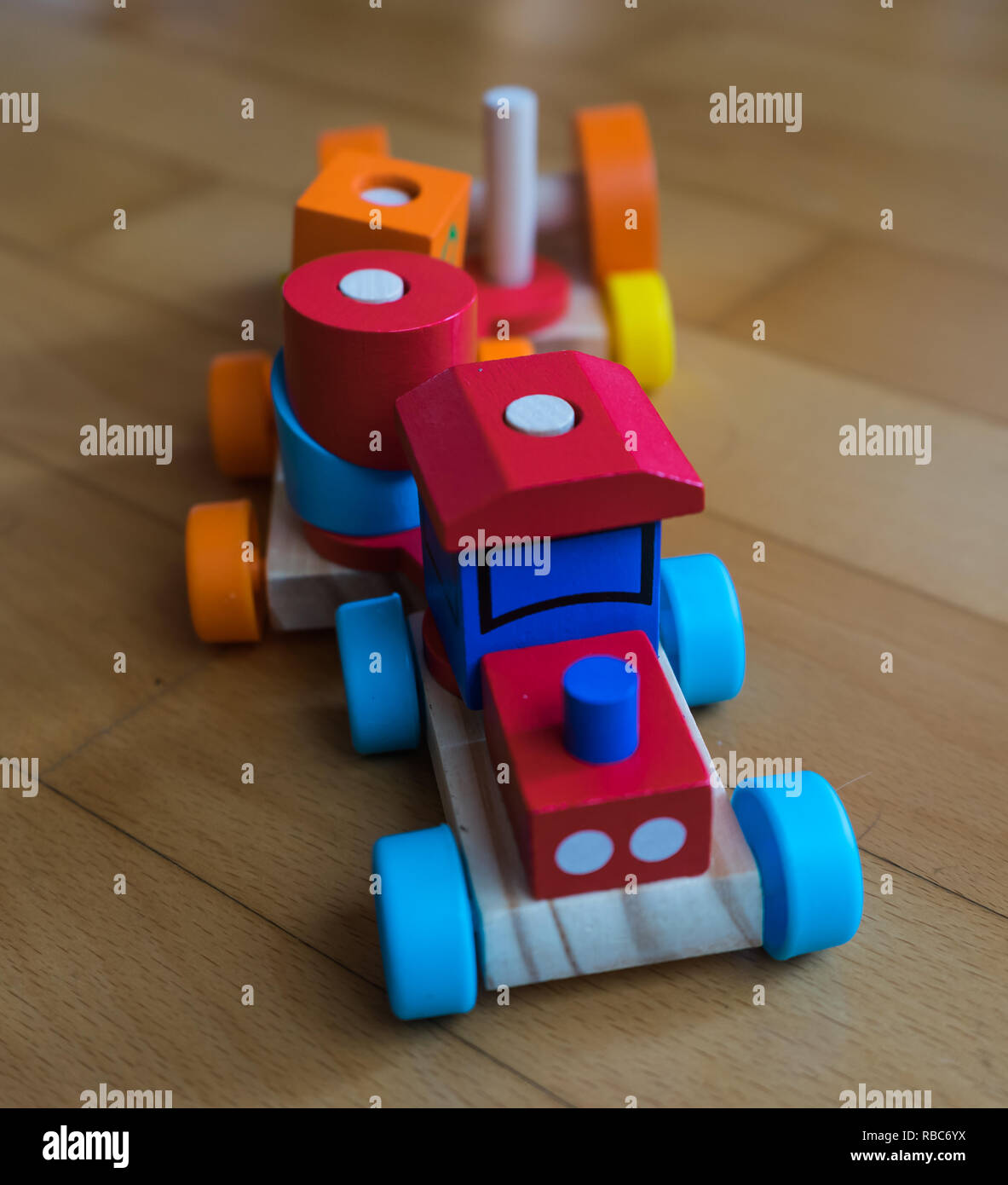 Homemade toy train hi-res stock photography and images - Alamy
