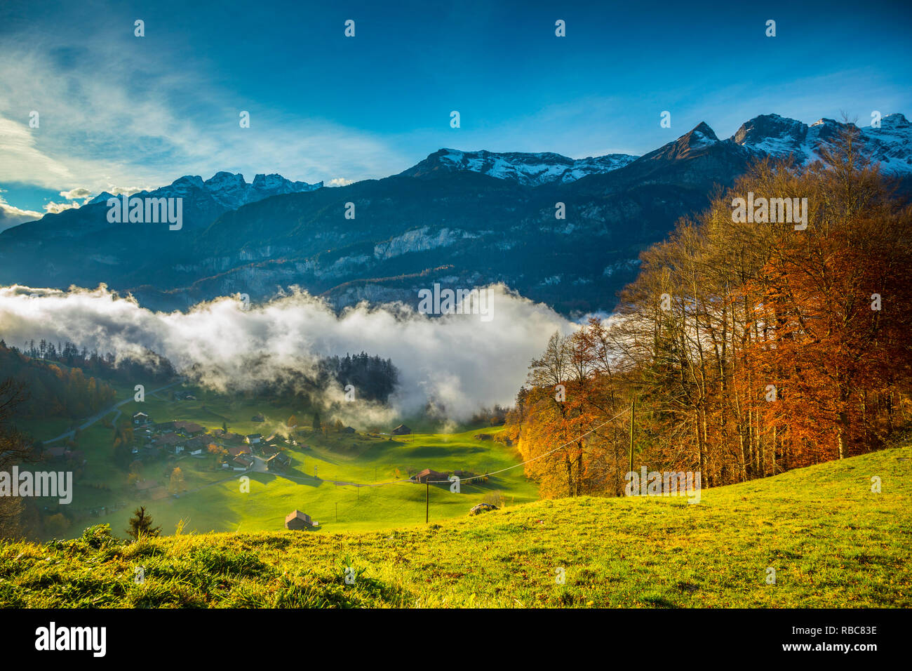 Brunig Pass, Berner Oberland, Switzerland Stock Photo - Alamy
