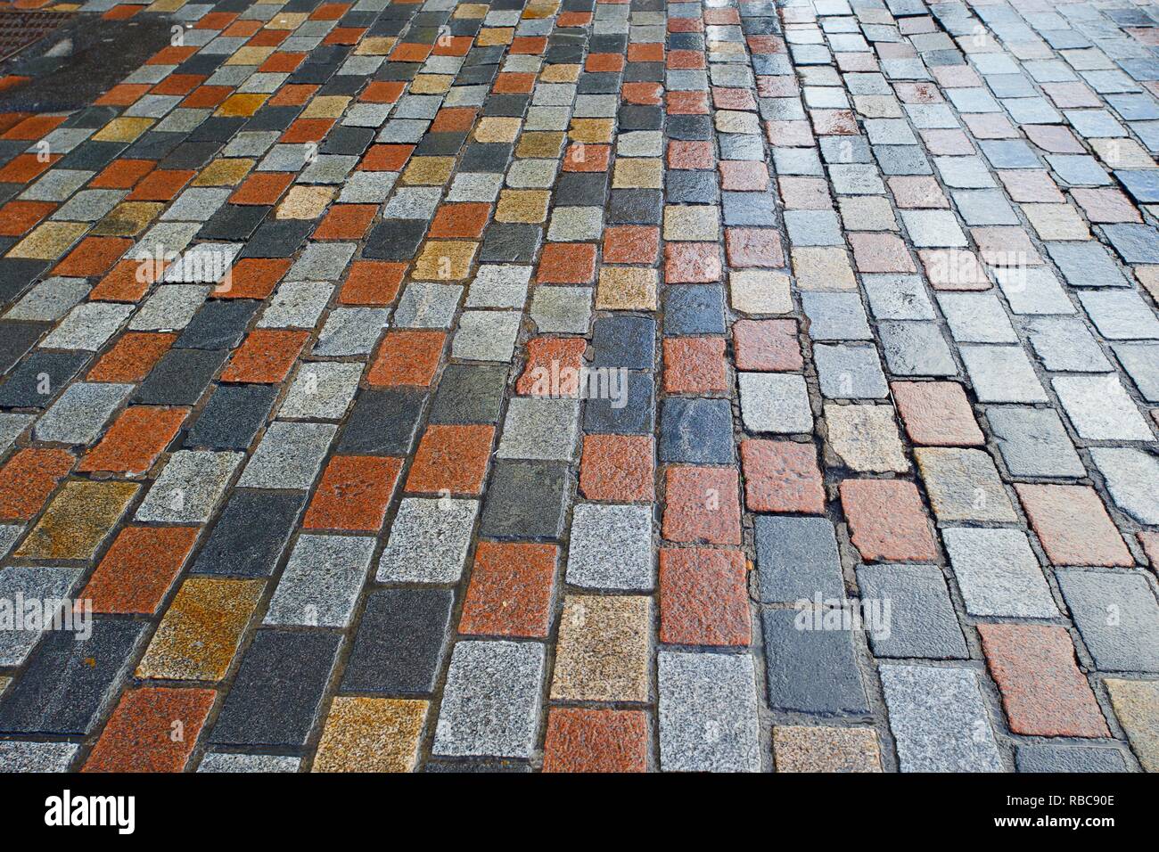 Street paving, England Stock Photo - Alamy