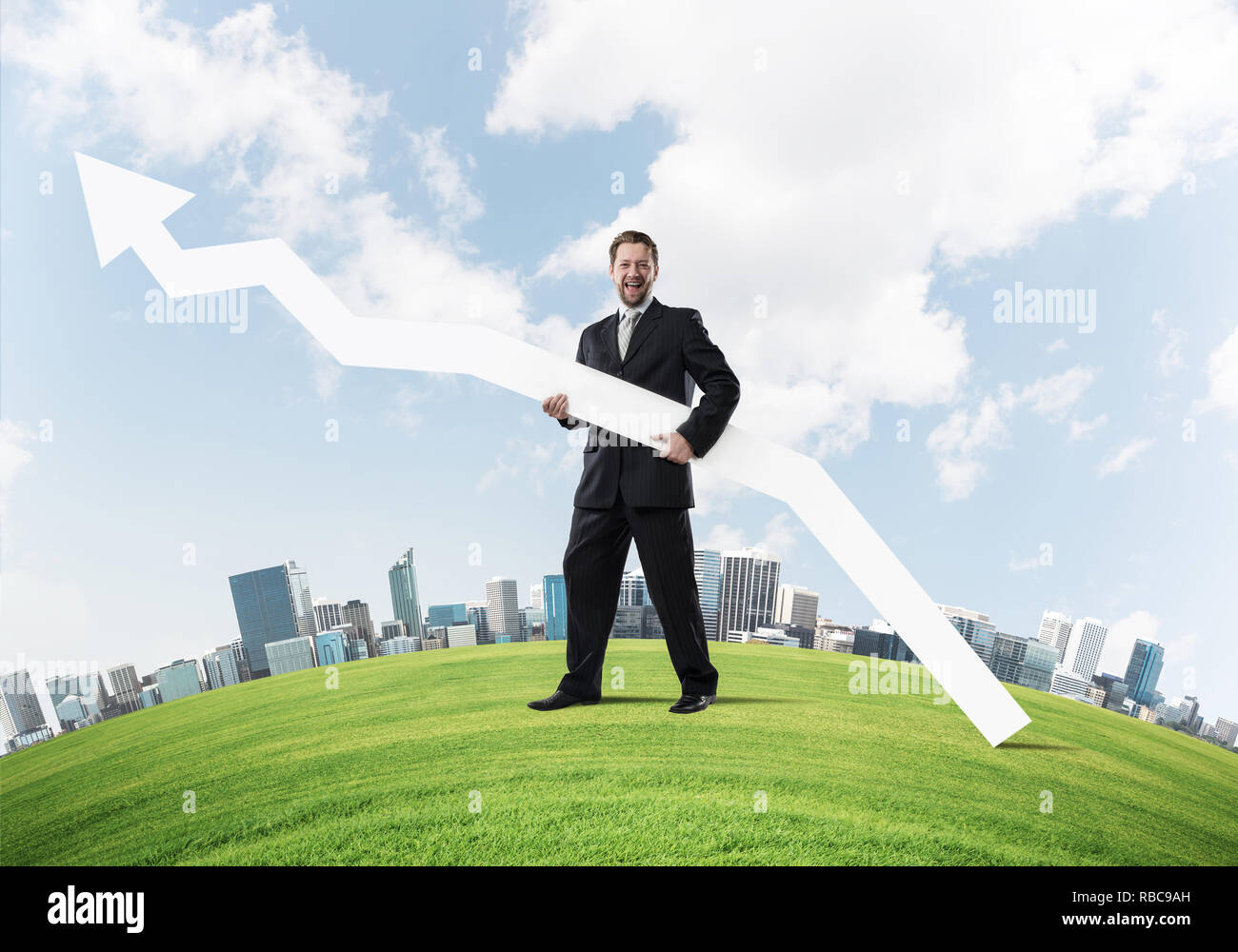 Development in right direction Stock Photo - Alamy
