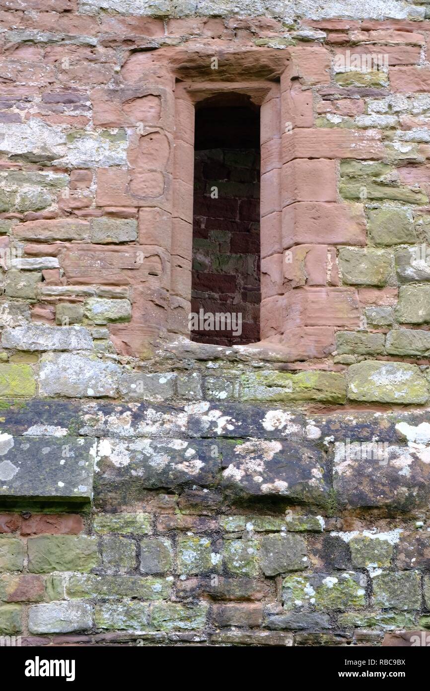 Acton Burnell, Castle, Fortified Manor House, Red Sandstone ...
