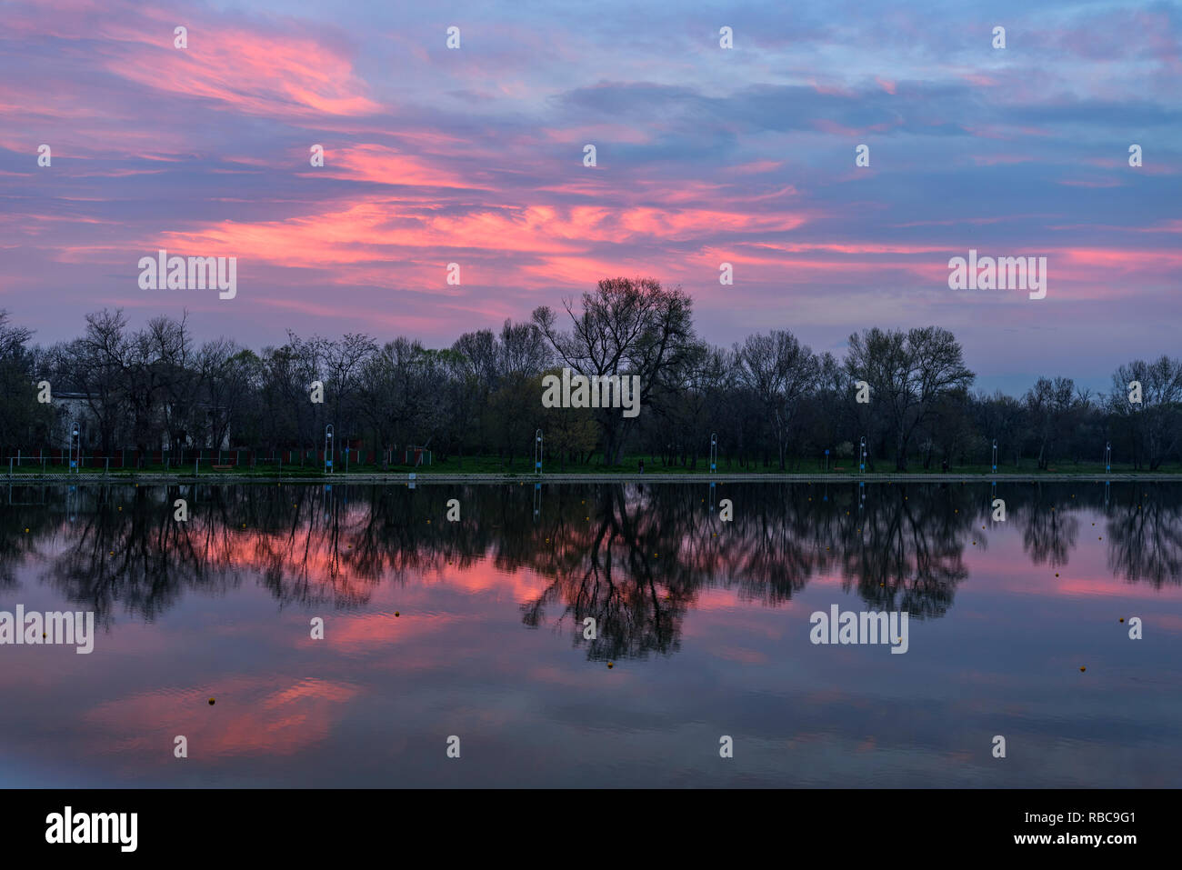 Rowing channel plovdiv city hi-res stock photography and images - Alamy