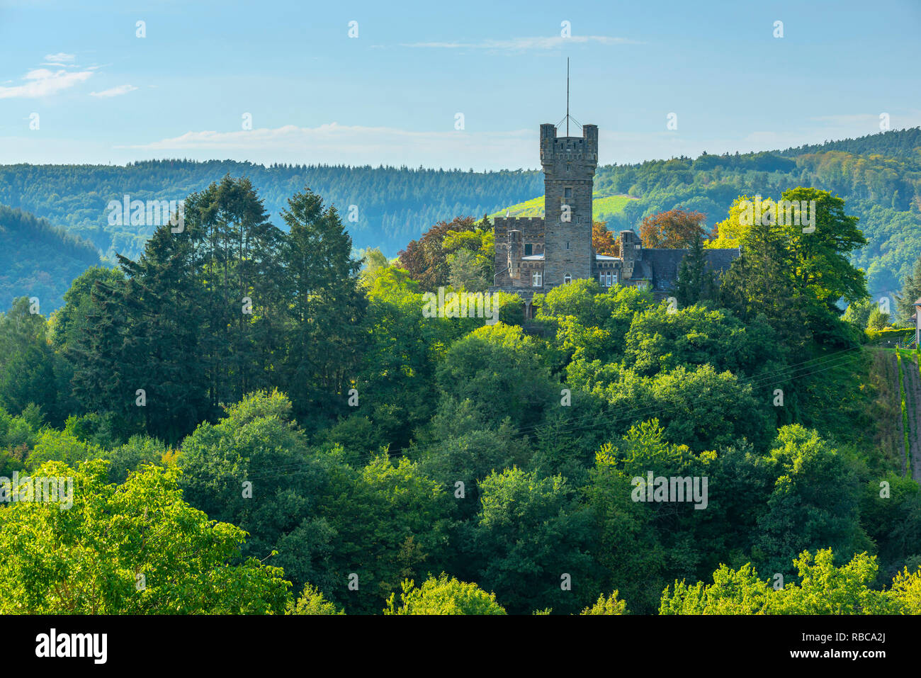 Germany rhineland palatinate saar castle serrig hi-res stock photography and images - Alamy