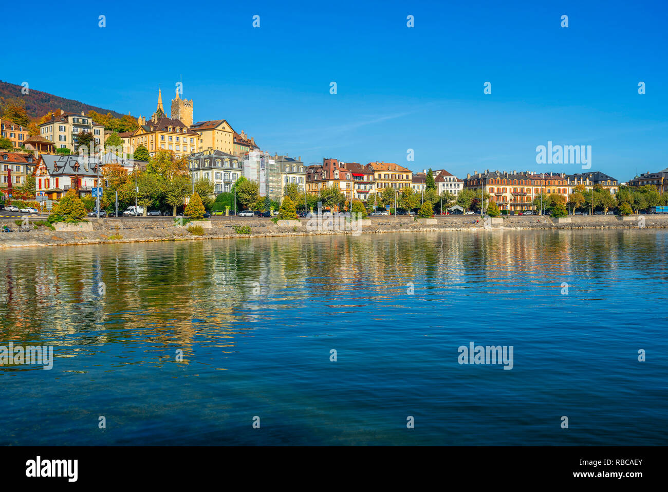 Neuchatel, Switzerland Stock Photo - Alamy