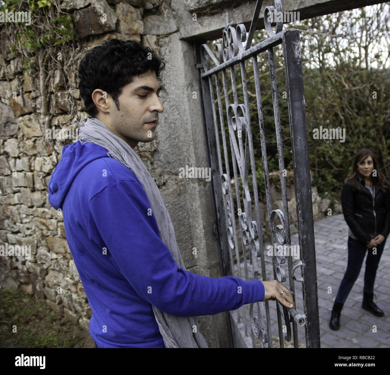 Man kidnapping girl hi-res stock photography and images - Alamy