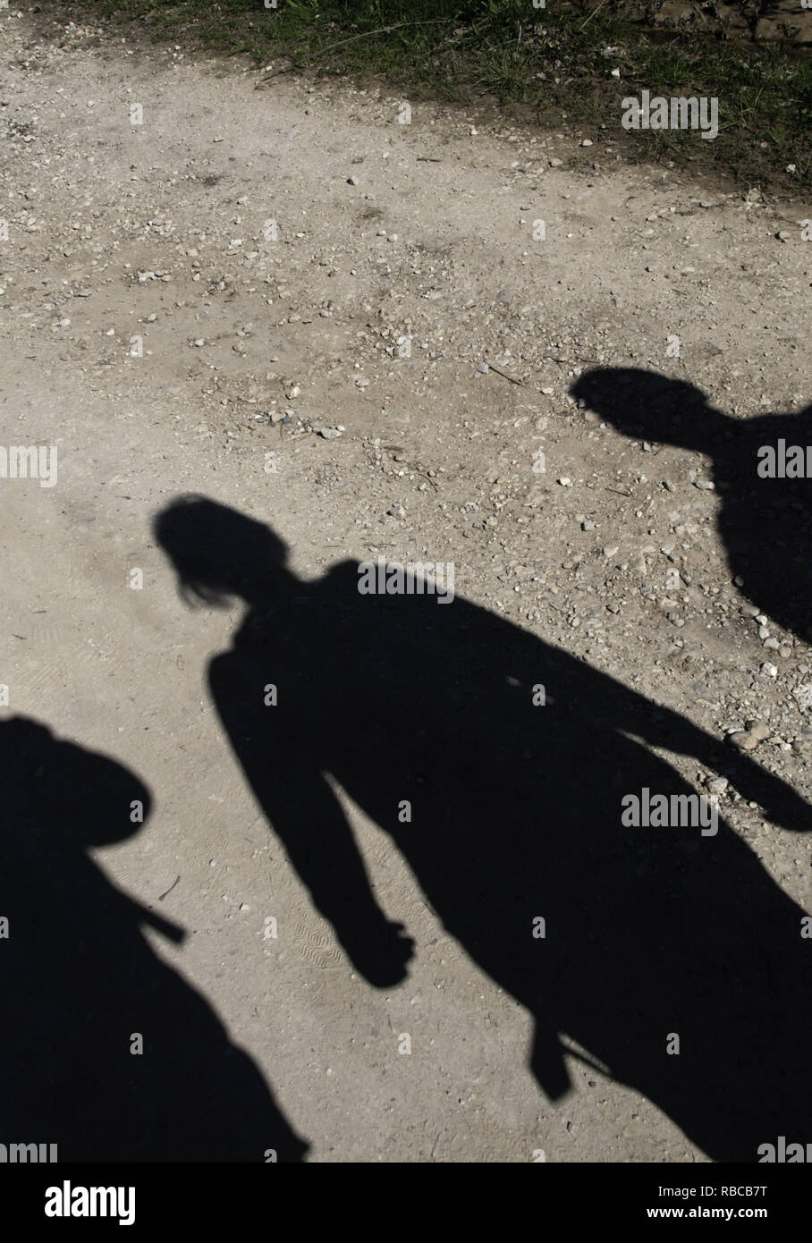 Human silhouette walking hi-res stock photography and images - Alamy