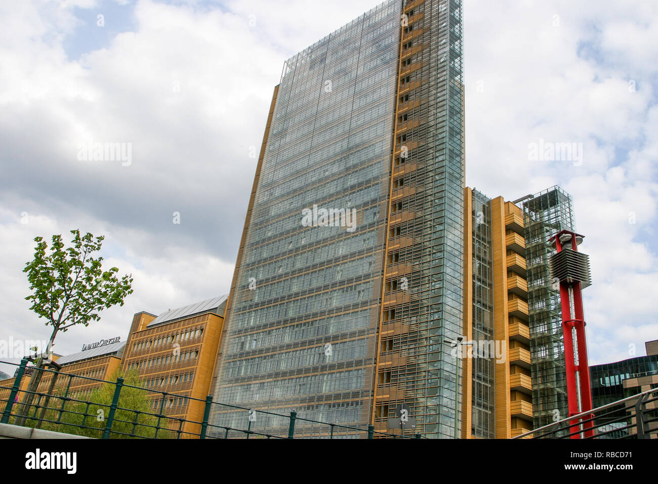 Atrium tower berlin hi-res stock photography and images - Alamy