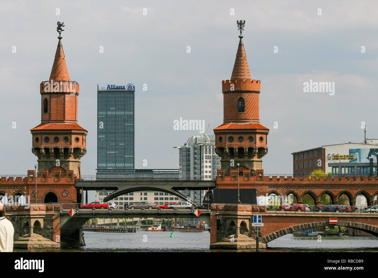 Oberbaum bridge, Oberbaumbrucke, Berlin, Germany Stock Photo - Alamy