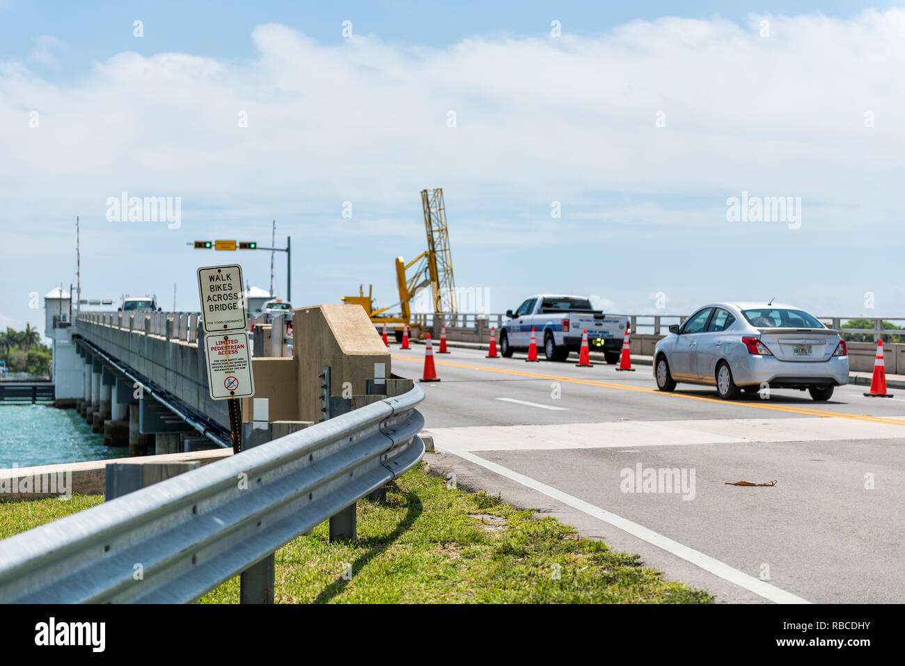 Bridge draw drawbridge florida hi-res stock photography and images - Alamy