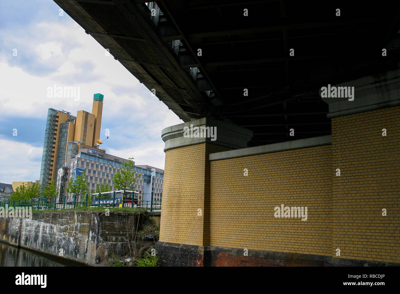 Atrium Tower, Potsdamerplatz area, Mitte, Berlin, Germany Stock Photo ...