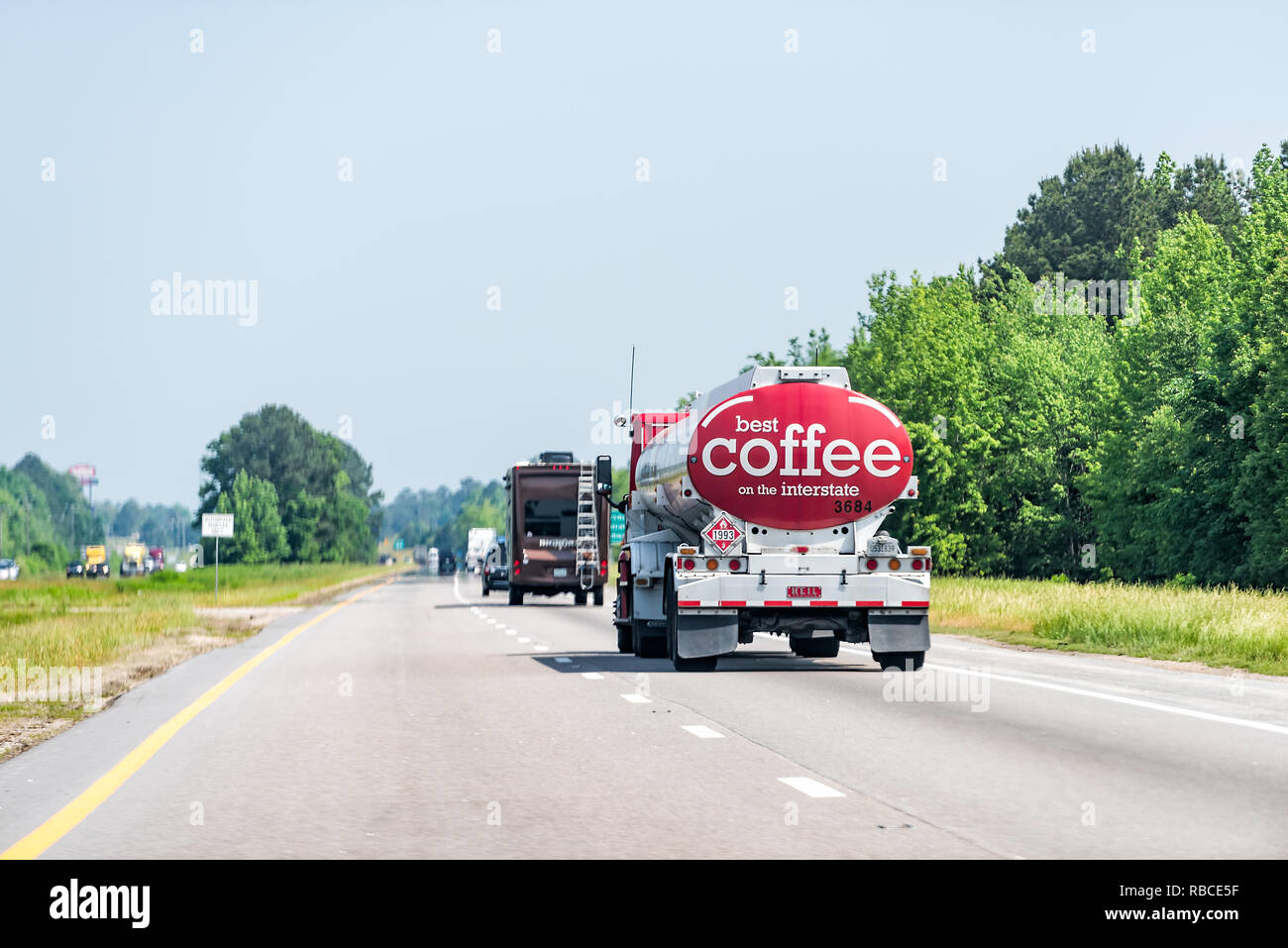 Best coffee on the interstate hi-res stock photography and images - Alamy
