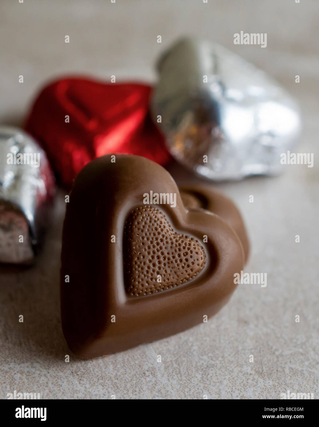 Smooth milk chocolate hi-res stock photography and images - Alamy