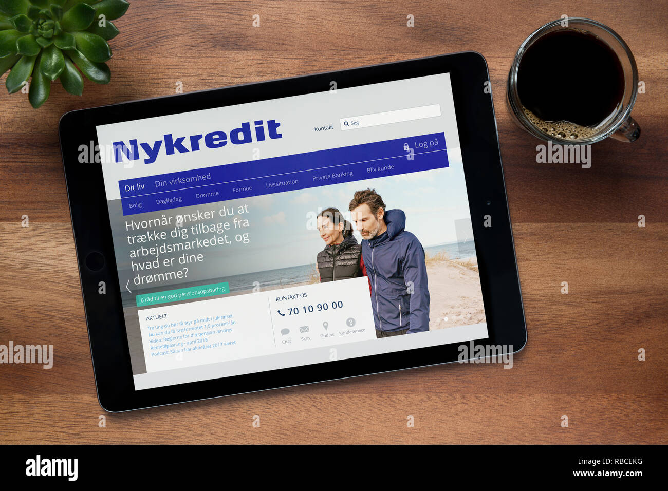 Nykredit logo hi-res stock photography and images - Alamy