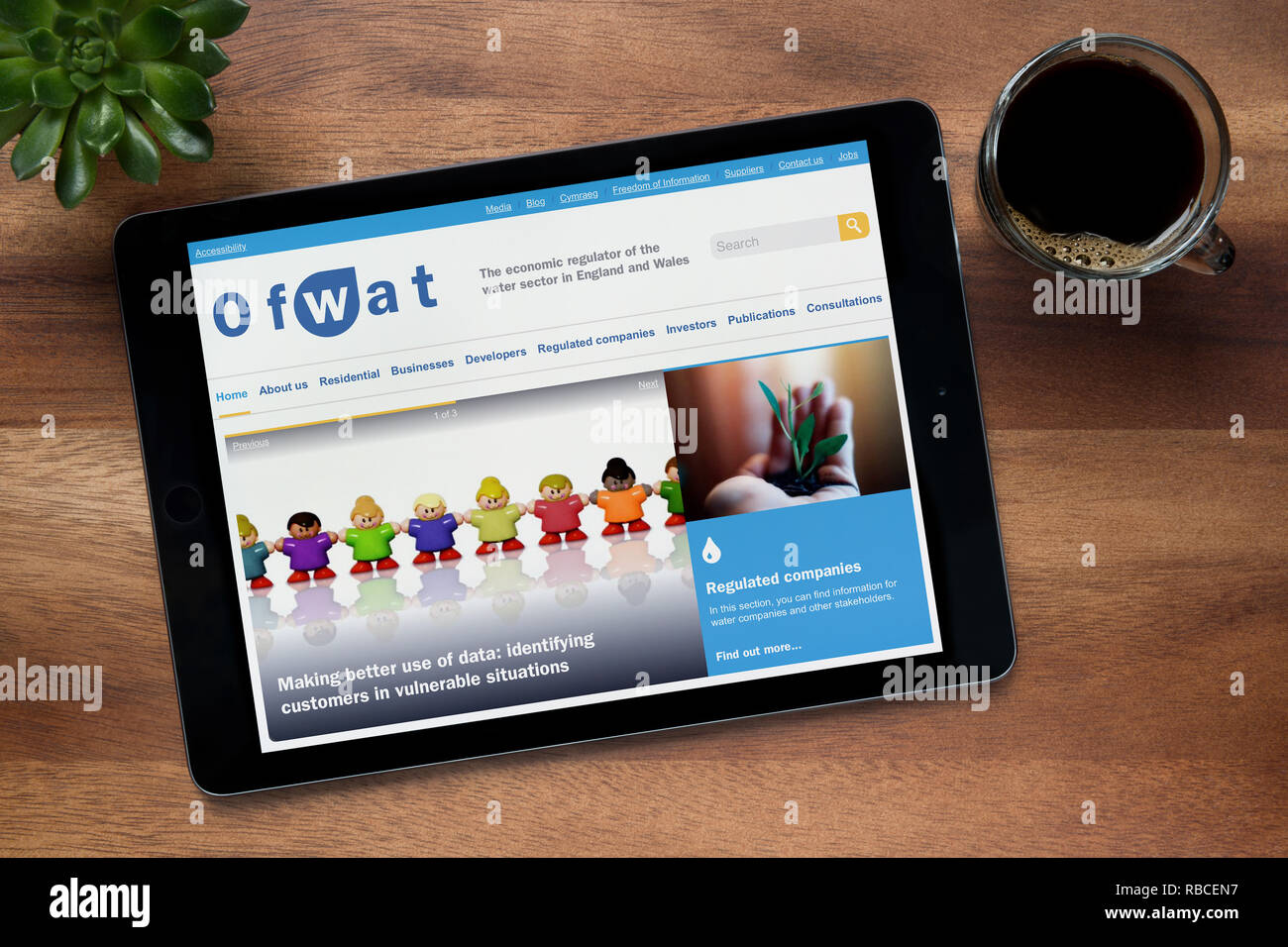 Regulator ofwat has said hi-res stock photography and images - Alamy