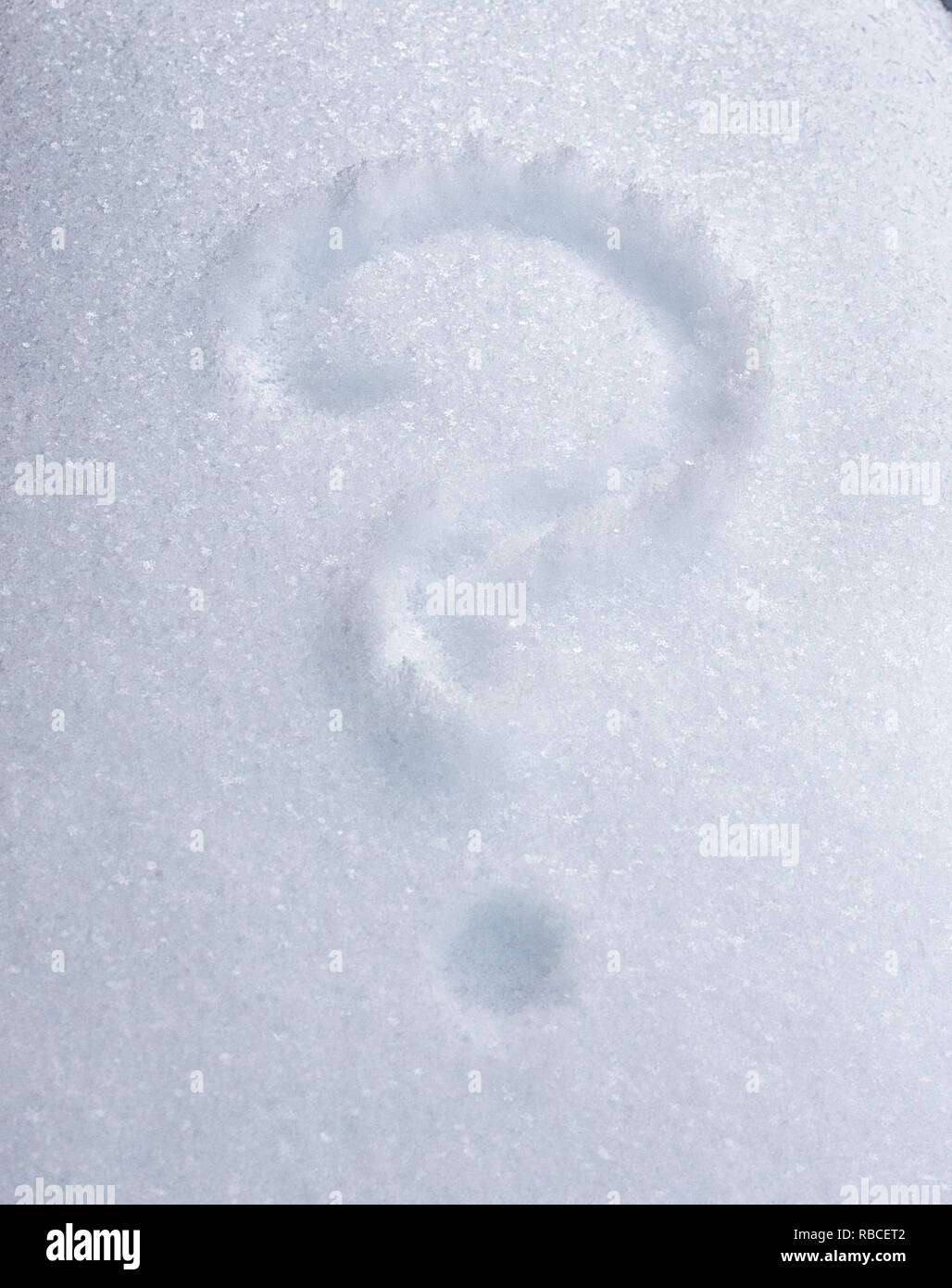 Frozen question mark hi-res stock photography and images - Alamy