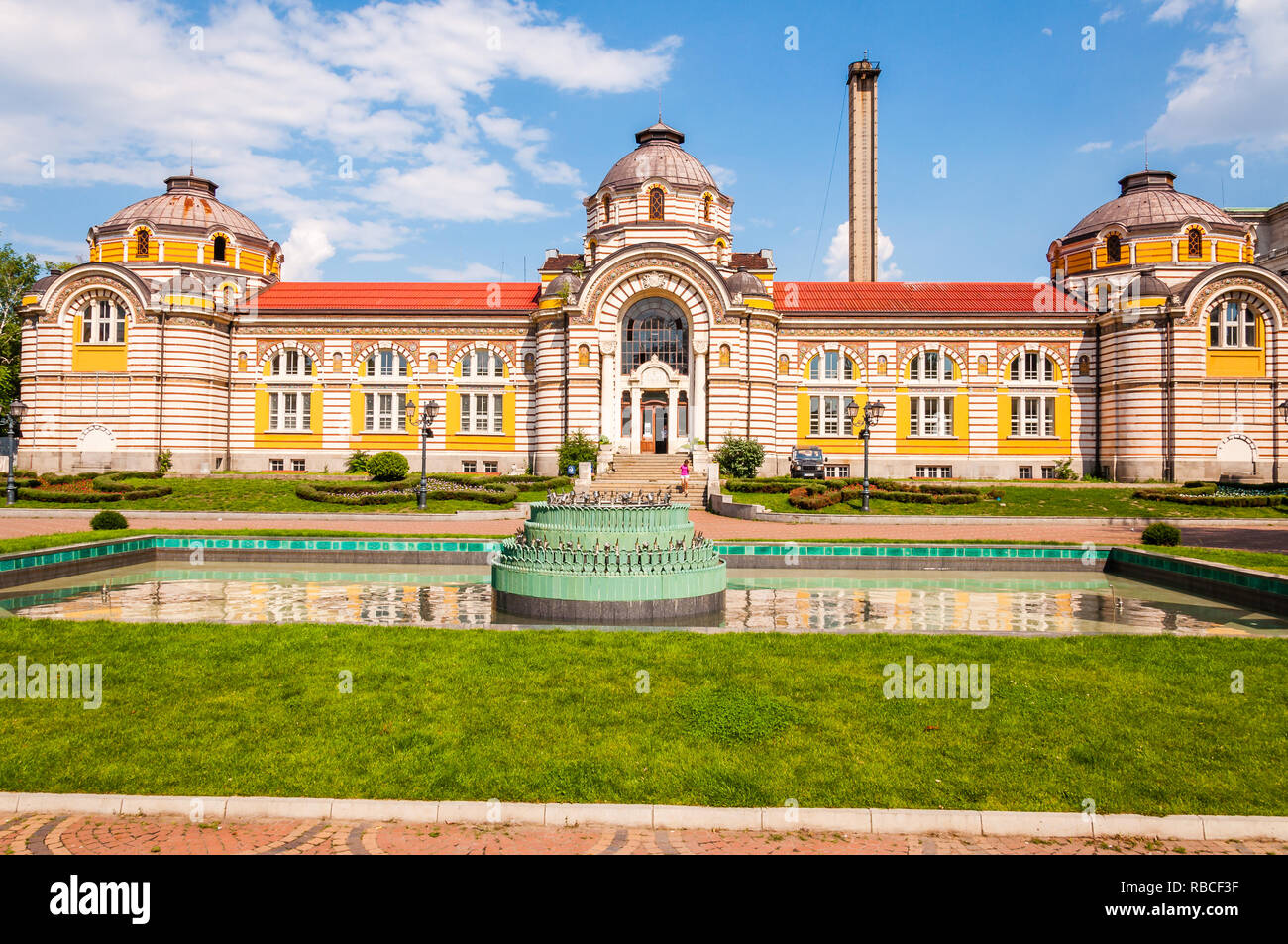 Sofia, Bulgaria - June 17, 2013: Sofia History Museum main facade ...