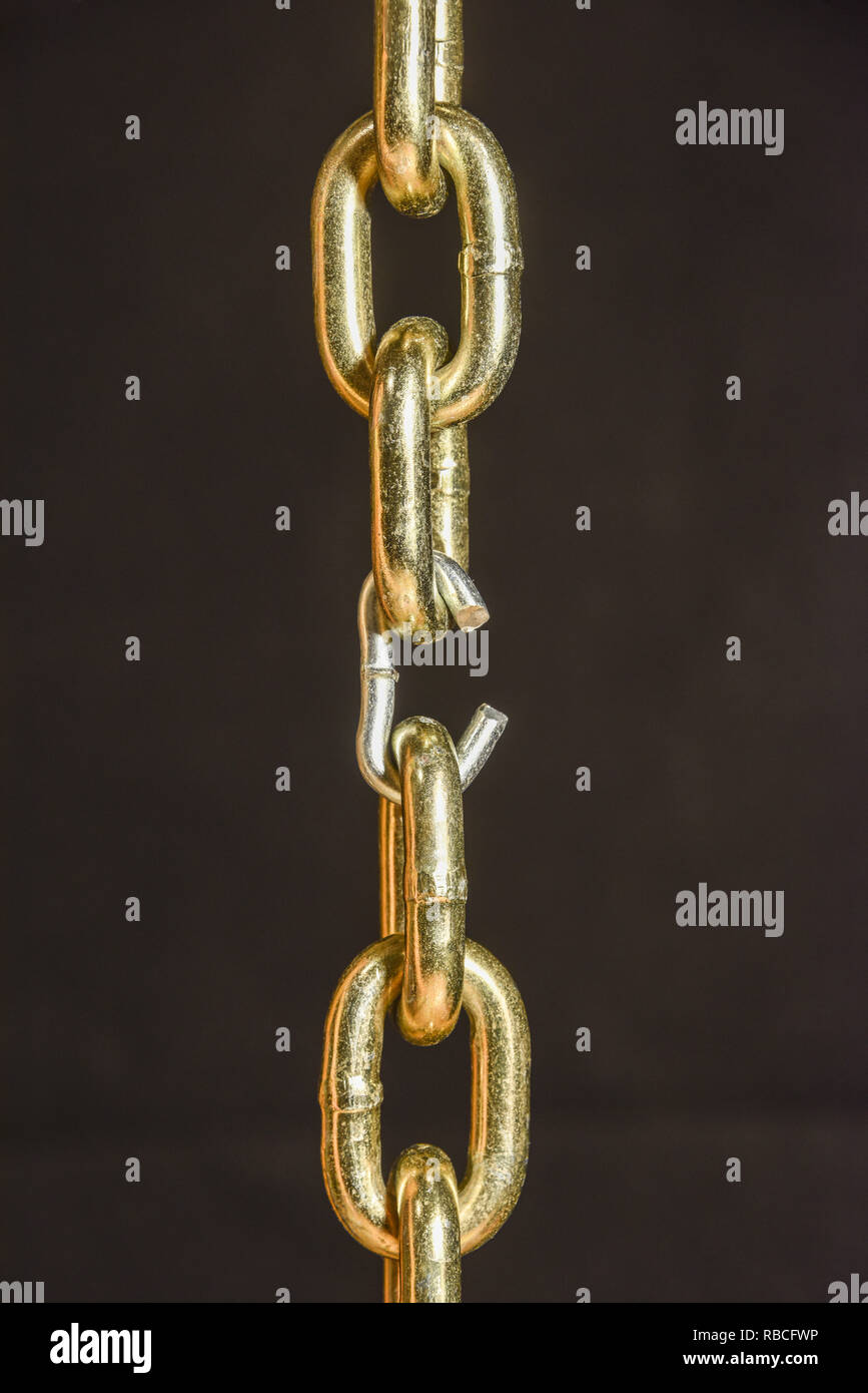 A chain is as strong as its weakest link hi-res stock photography and ...