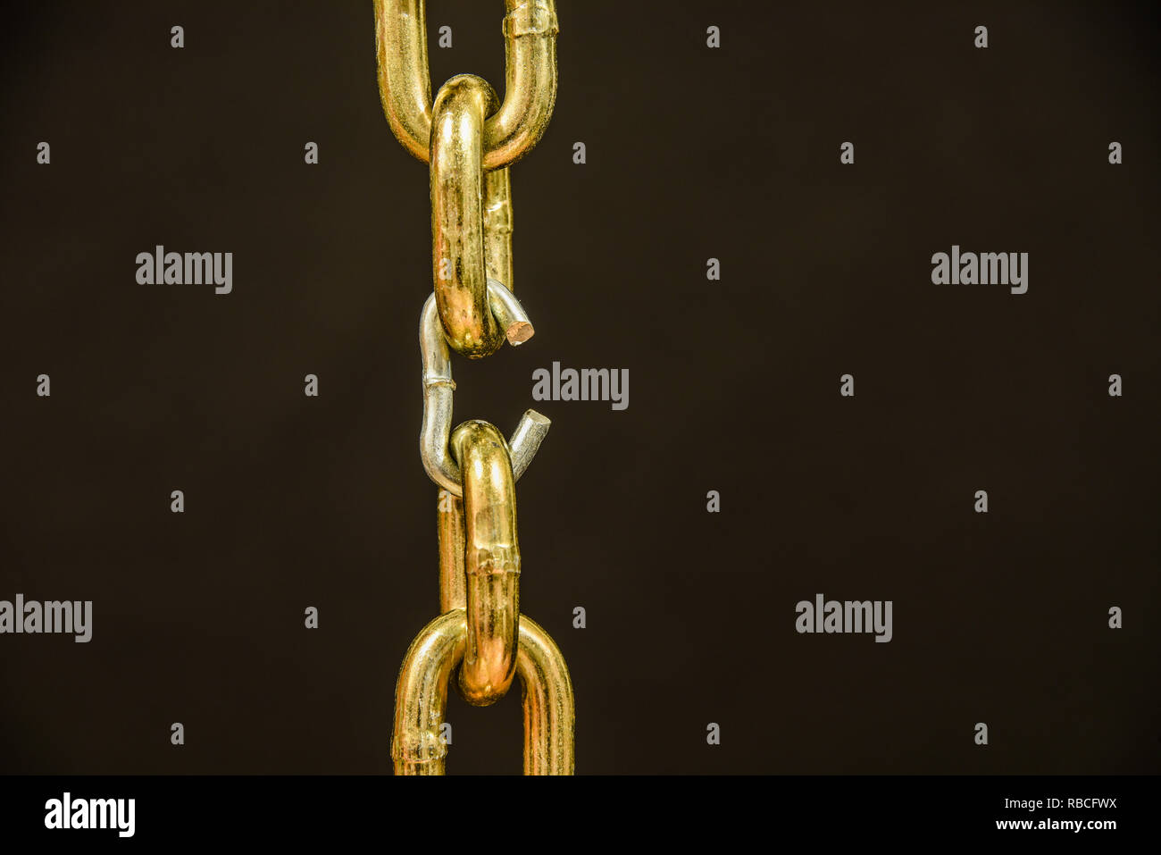 A chain is as strong as its weakest link hi-res stock photography and ...