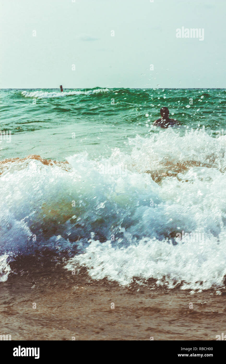 Vintage beach images hi-res stock photography and images - Alamy