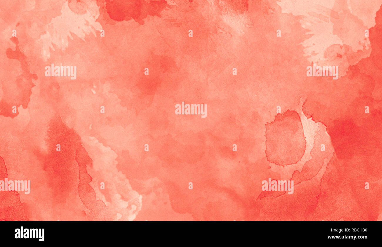 Impression watercolor red abstract texture art. Artistic bright ...