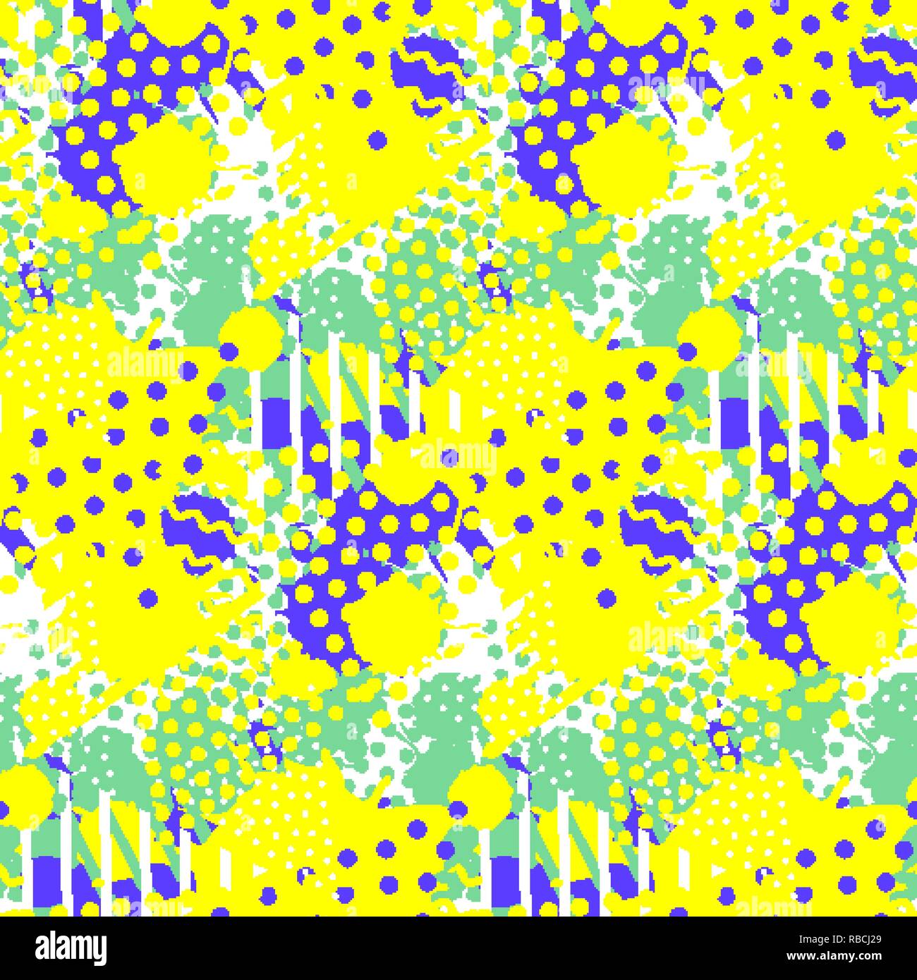 Random scattered shapes geometric Stock Vector Images - Alamy