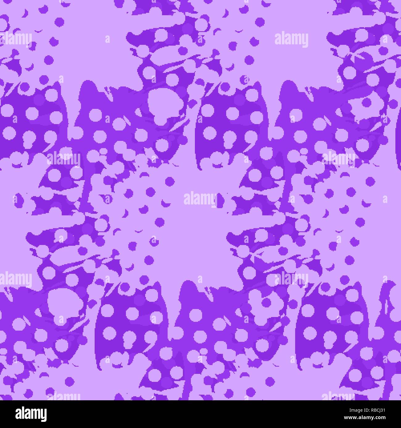 Abstract seamless pattern with liquid and geometric shapes colored in ...