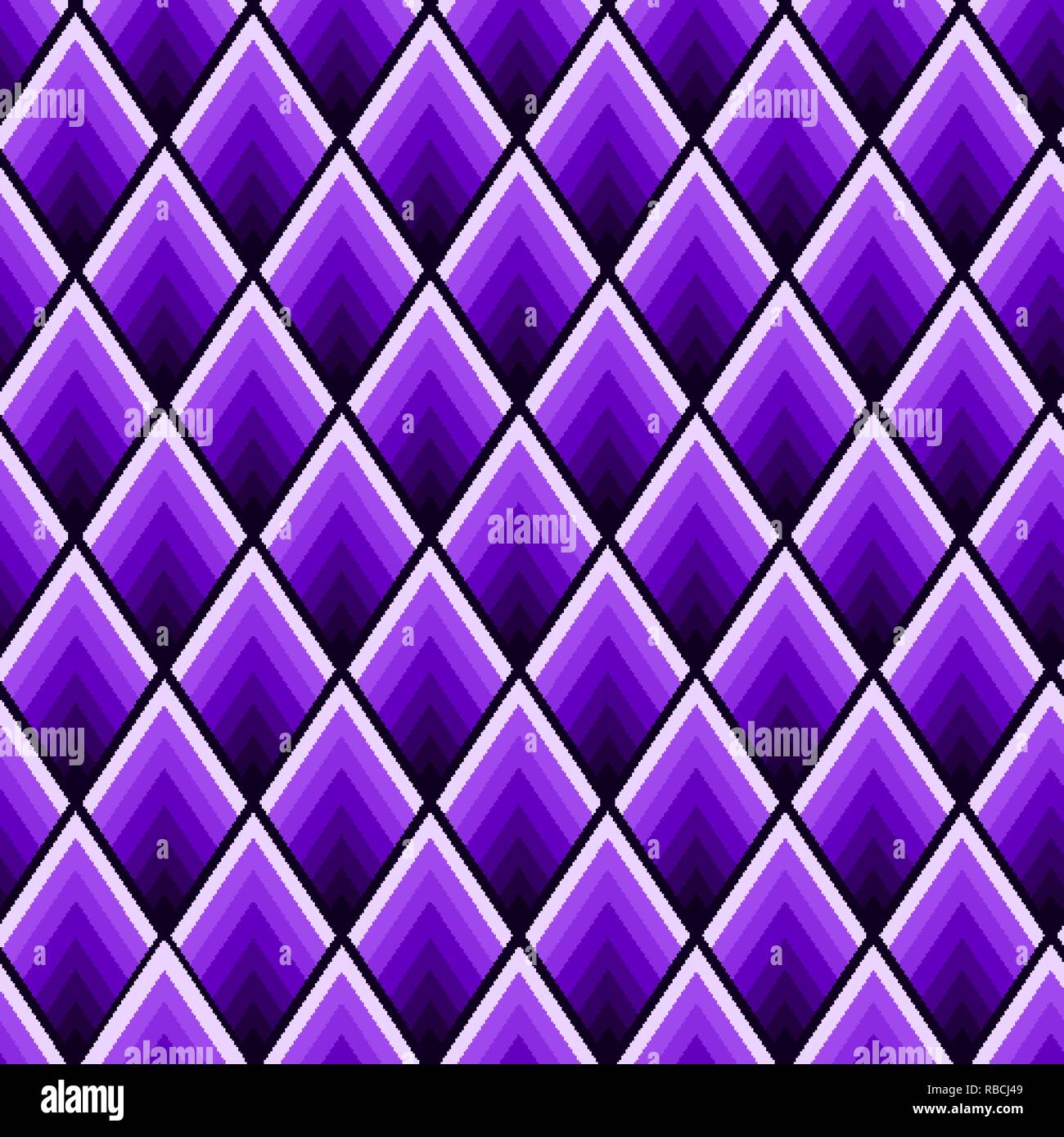 Purple geometric pattern hi-res stock photography and images - Alamy