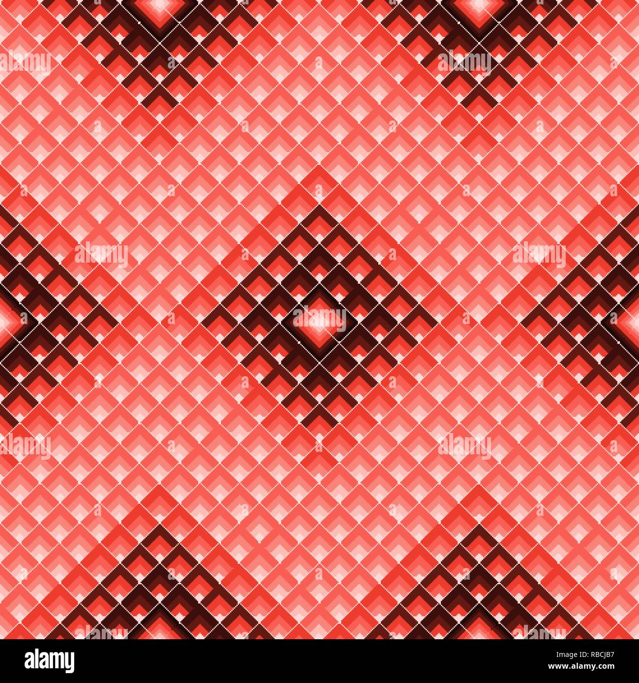 Squares repeat. Geometric seamless pattern. Rectangles tile background ...