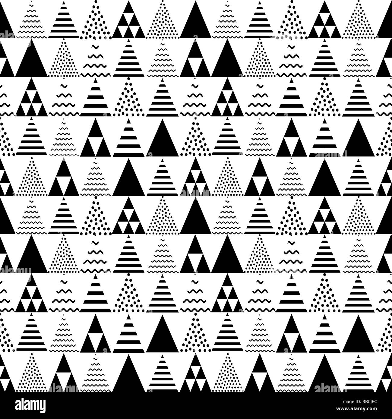 Scattered triangles Black and White Stock Photos & Images - Alamy