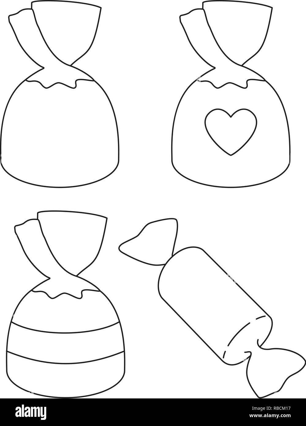 Christmas treat illustration Black and White Stock Photos & Images - Alamy