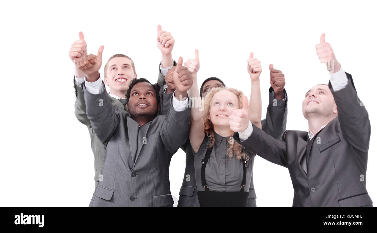 Successful international business team showing hi-res stock photography ...