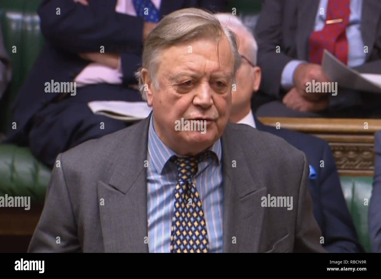 Conservative MP Ken Clarke speaks during Prime Minister's Questions in ...